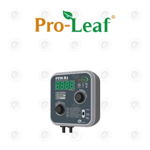 Pro Leaf - Digital CO2 Controller | PPM-B1 | PPM Controller – Benchmark Hydroponics