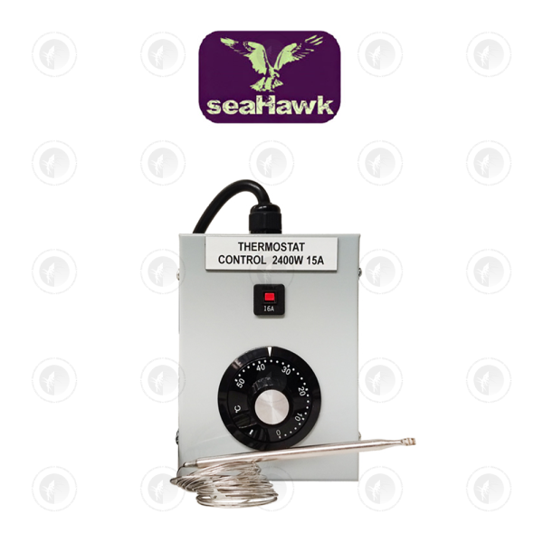 SeaHawk - Thermostat Controller | 2400W | 15A | Hot & Cold 0 - 50 Degr – Benchmark Hydroponics